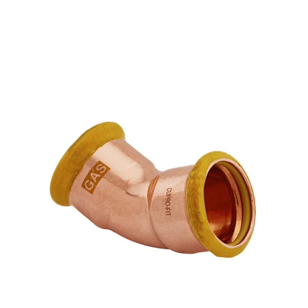 Press-Tite M Profile Gas 35mm 45 Degree Elbow - APP Plumbing & Heating