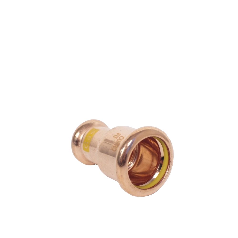 Press-Tite M Profile Gas 22mm x 15mm Reducing Coupler - APP Plumbing ...