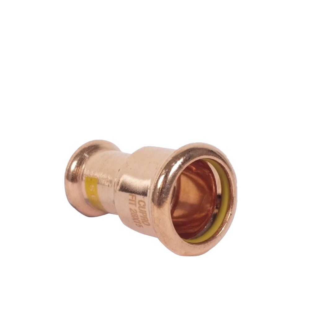 Press-Tite M Profile Gas 28mm x 15mm Reducing Coupler - APP Plumbing ...