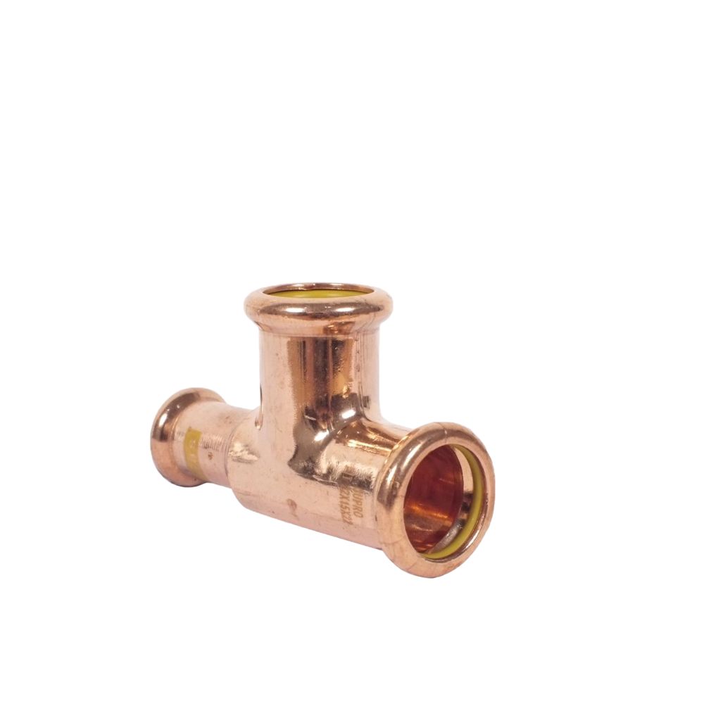 Press-Tite M Profile Gas 22mm x 15mm x 22mm End Reducing Tee - APP ...