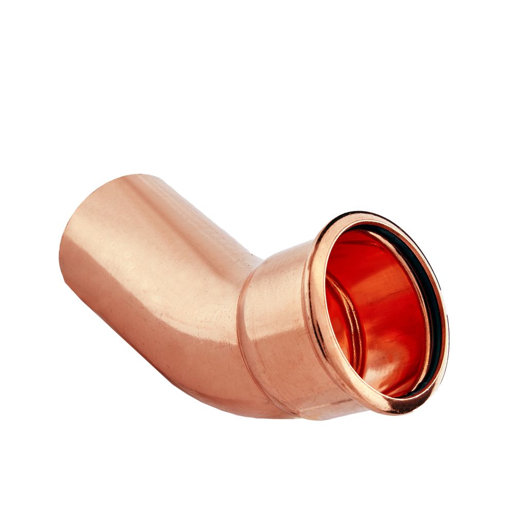 Press-Tite M Profile WRAS 54mm 45 Degree Street Elbow - APP Plumbing ...