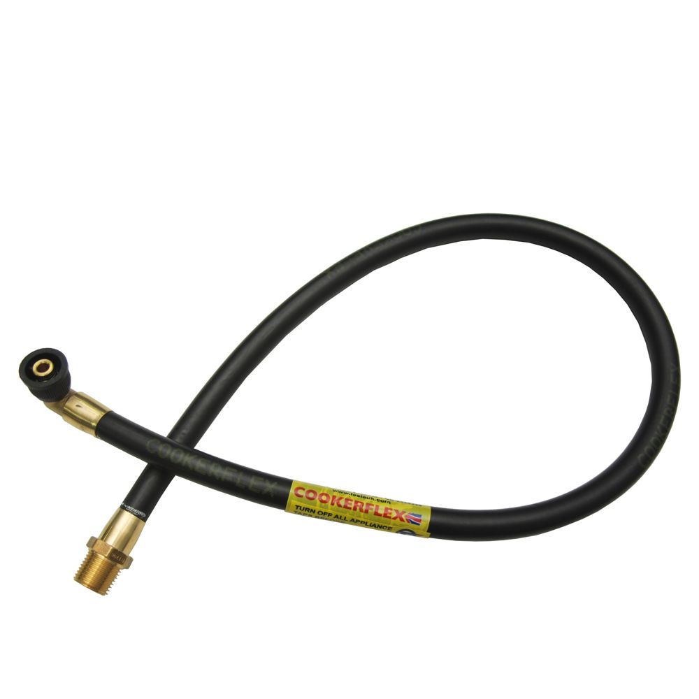 Tesla Cookerflex 3Ft 6" x 3/8" BS669-1 NG / H2 Angled Micropoint Black ...